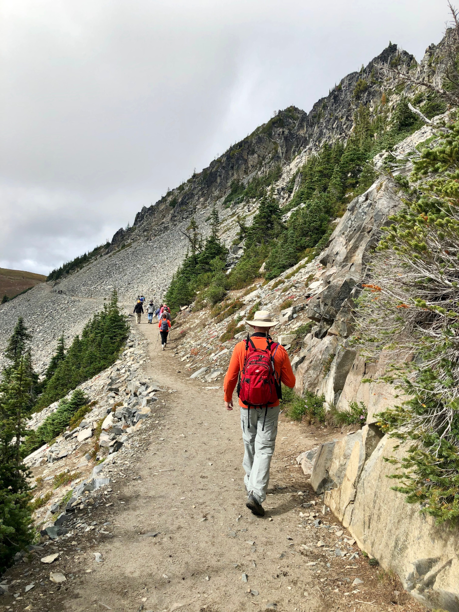Hiking Burroughs Mountain Loop Trail - Come try with me